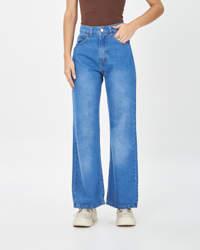 Pantalon Jean Wide Leg Lucania Azul – Vertu Jeans