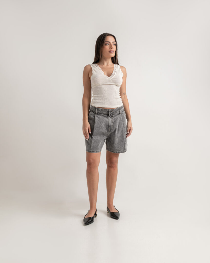 Short Jean Balvin Gris – Vertu Jeans