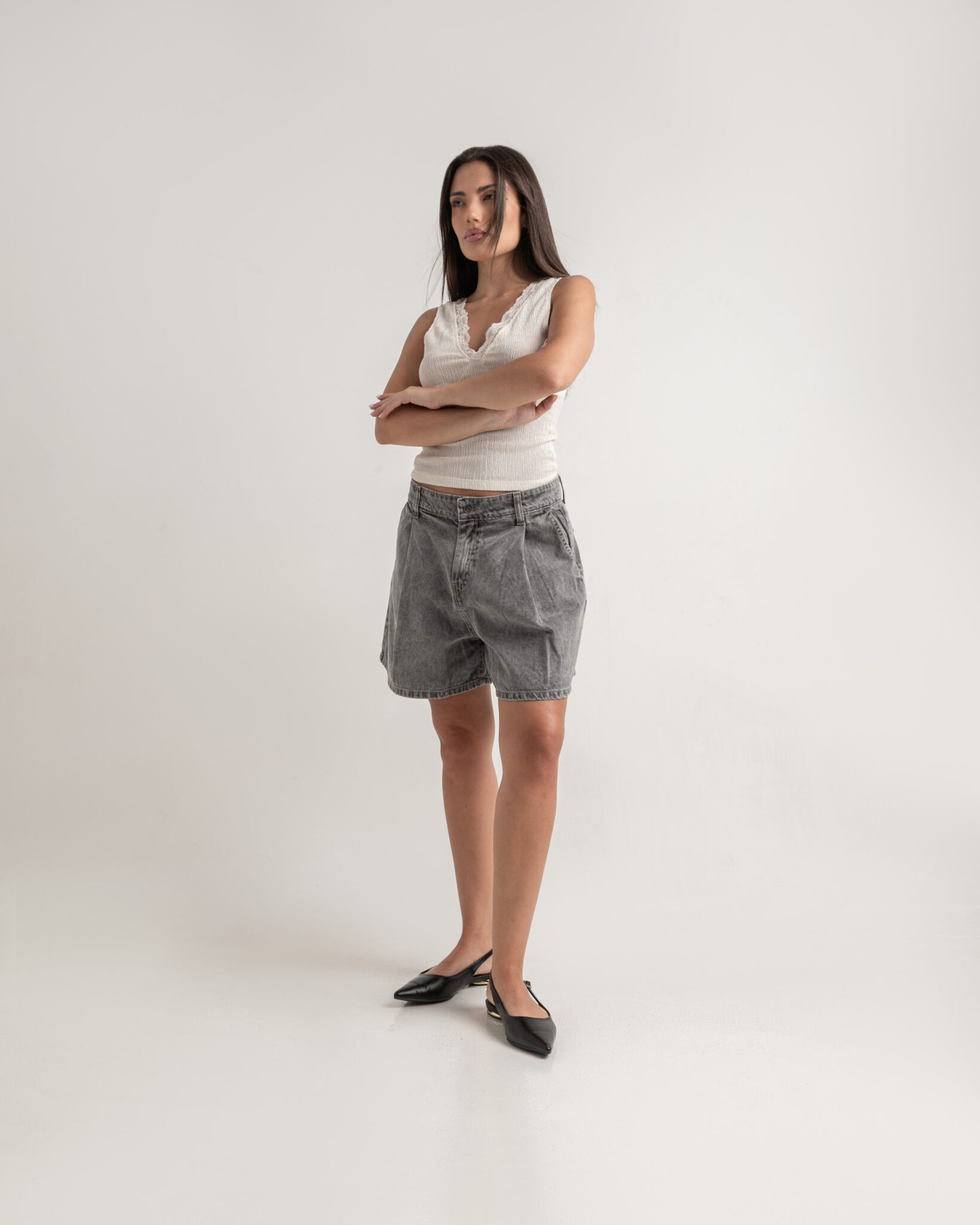 Short Jean Balvin Gris – Vertu Jeans