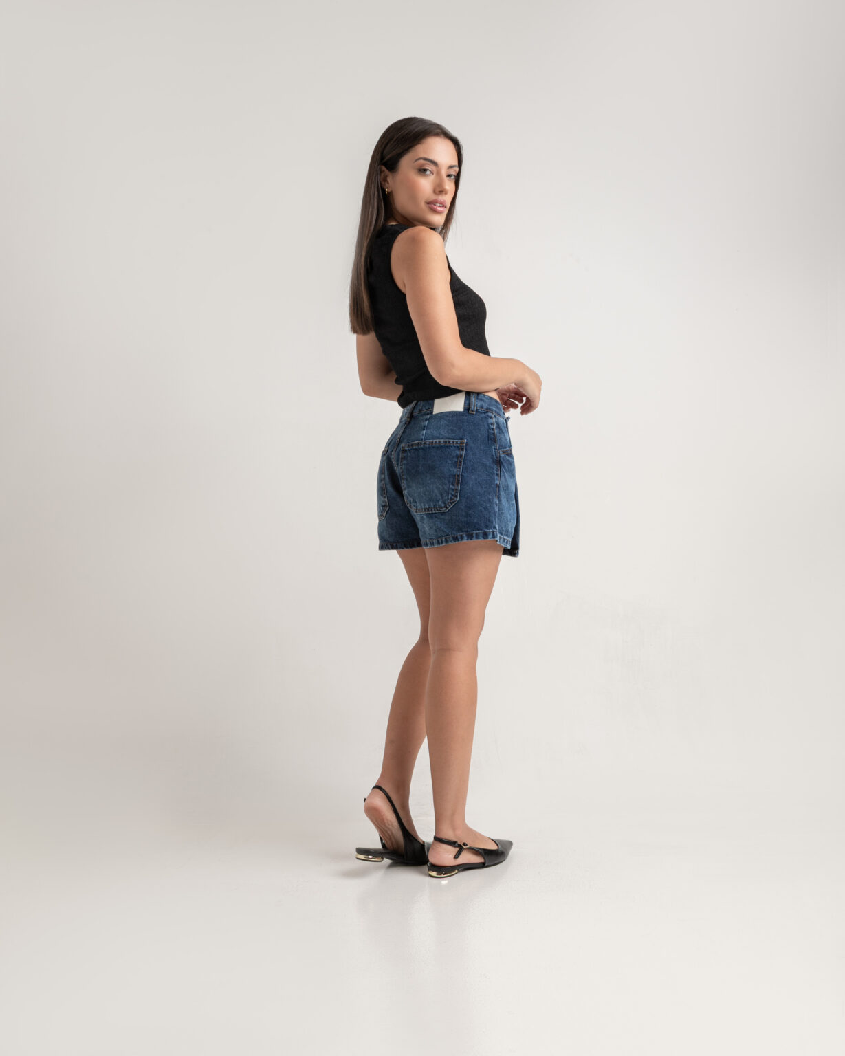 Short Pollera Mini Jean Bunny 2 Azul – Vertu Jeans