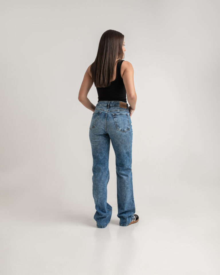 Pantalón Jean Recto Confort Levinton Azul – Vertu Jeans