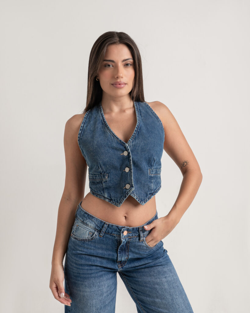 Chaleco Jean Sam Azul – Vertu Jeans